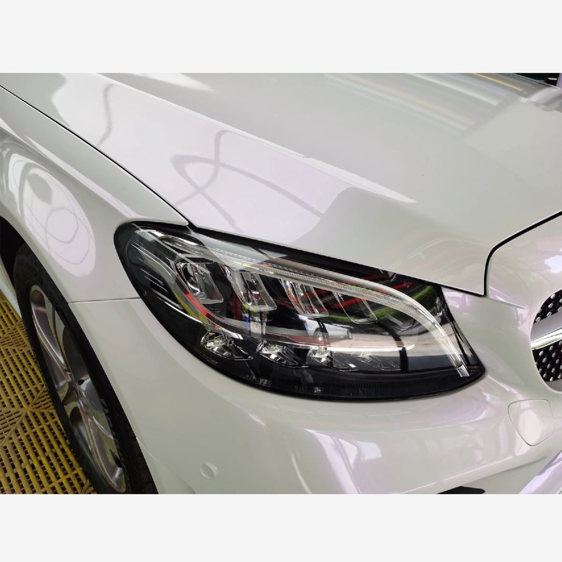 Buy Best Matte Pearl White To Purple Vinyl Wrap On Nascarwraps Car Wrap ...