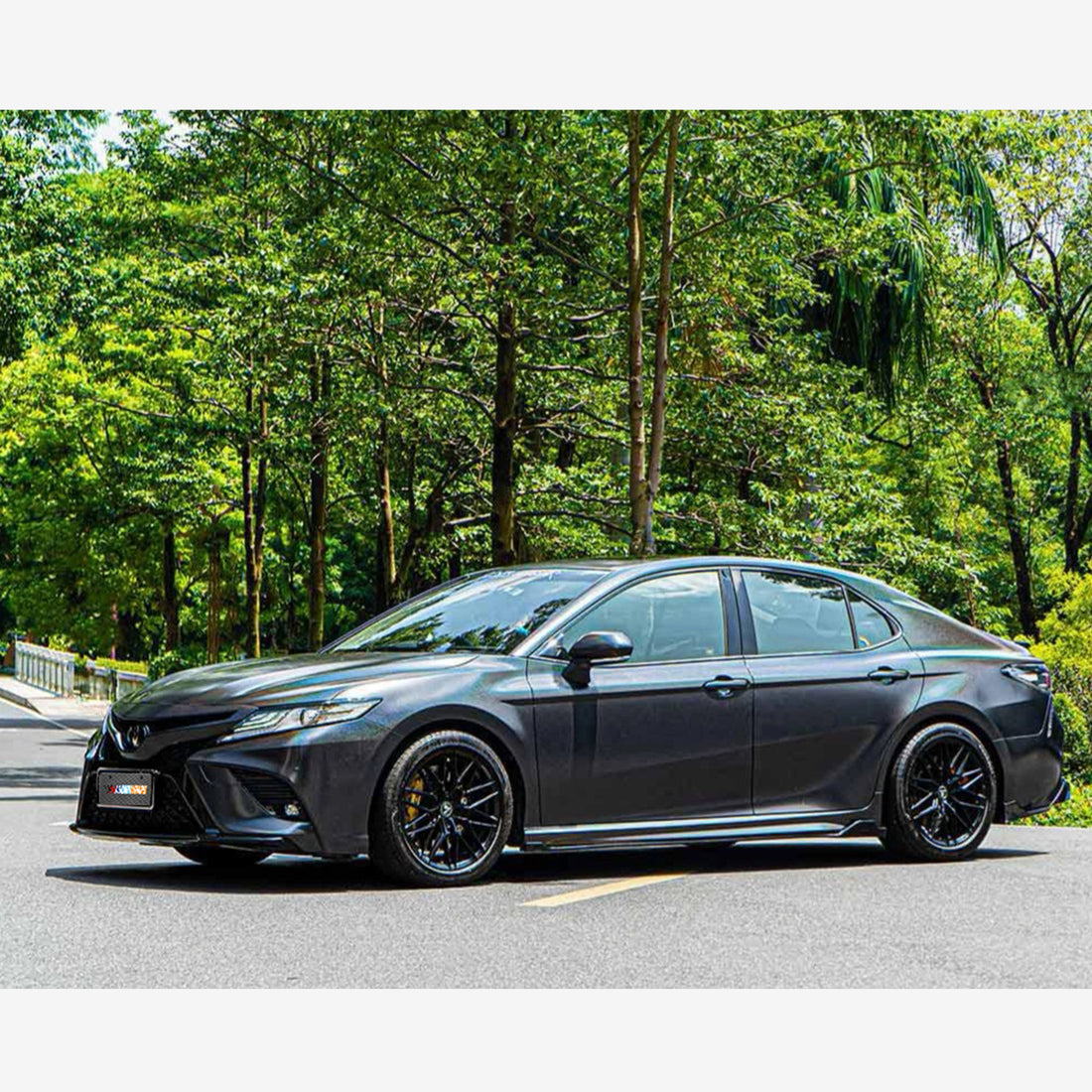 Nascarwraps Black Chameleon Wrap - Gloss Rainbow Metallic Black Vinyl Wrap