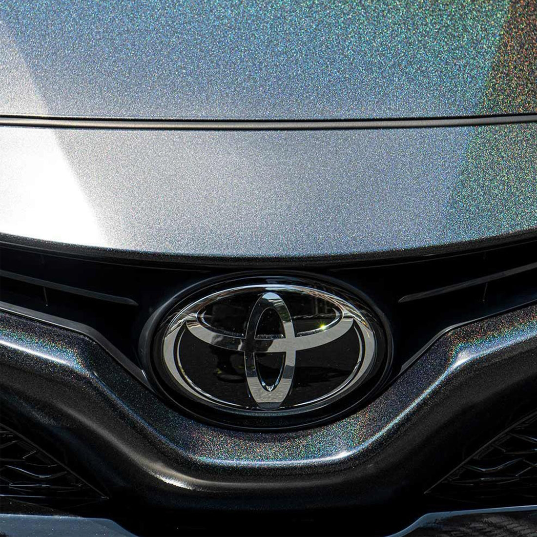 Nascarwraps Black Chameleon Wrap - Gloss Rainbow Metallic Black Vinyl Wrap