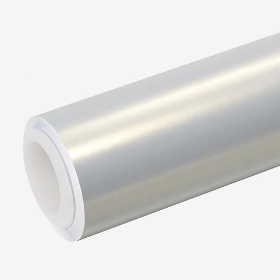 High Quality Nascarwraps Matte Pearl White To Gold Vinyl Wrap For Car