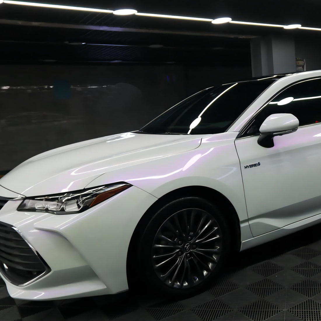 Nascarwraps Automotive White To Purple Gloss Vinyl Wrap For Lexus ES ...