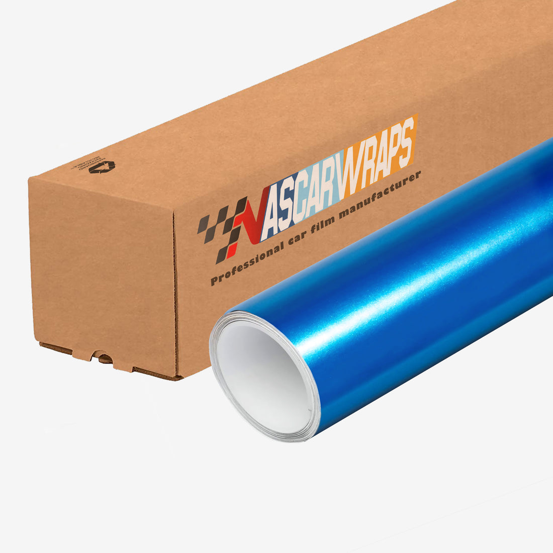 Nascarwraps Car Wrap - High Gloss Metallic Ocean Blue Vinyl Wrap For Sale