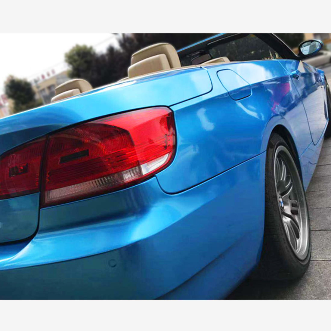 Nascarwraps Car Wrap - High Gloss Metallic Ocean Blue Vinyl Wrap For Sale